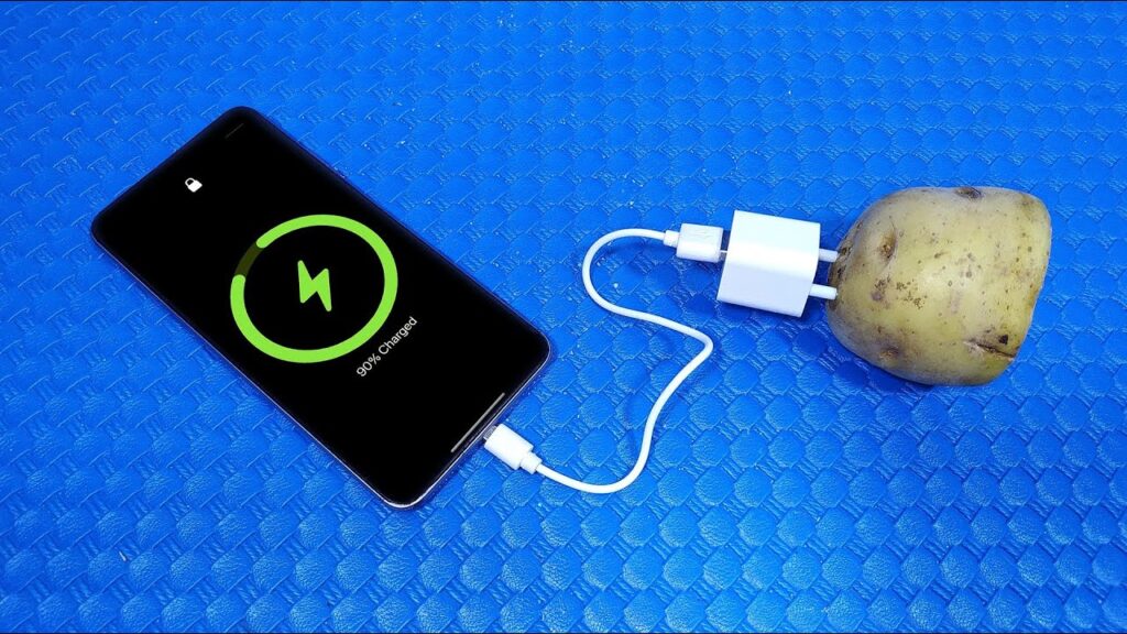 How to Generate Electricity with a Potato: Charge Your Phone with ...
